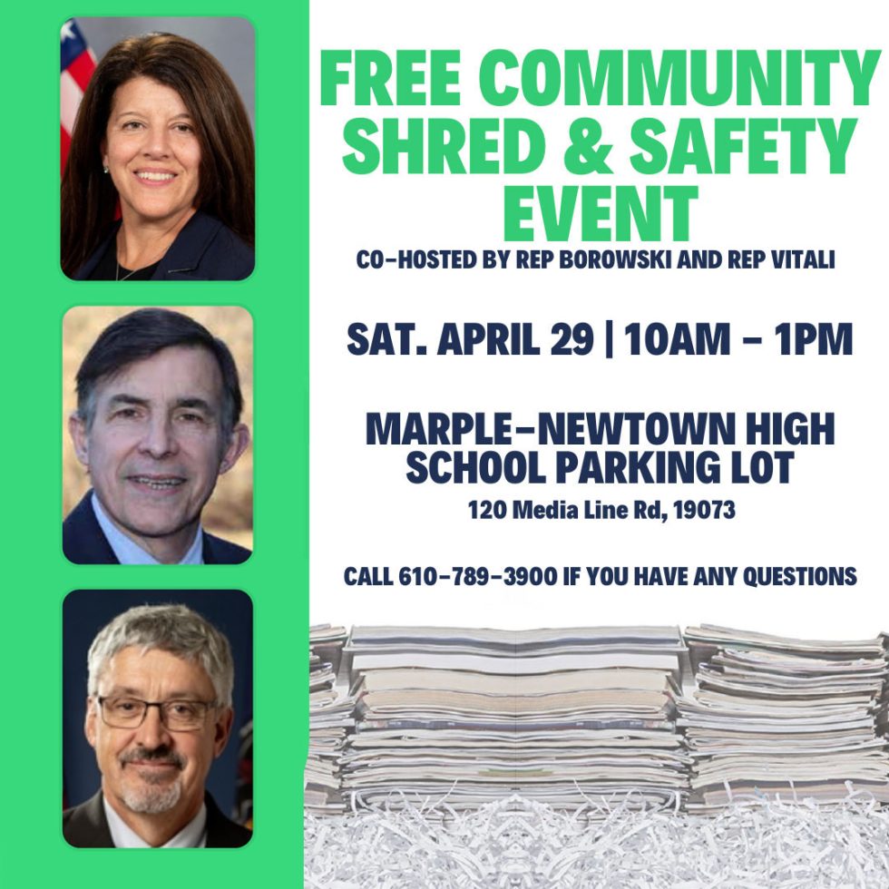 Free Community Shred and Safety Event - Delaware County District ...