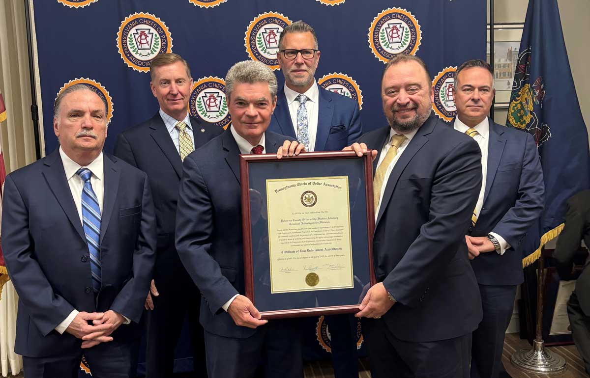 Delaware County’s Criminal Investigation Divison Achieves Historic Accreditation Honor ...